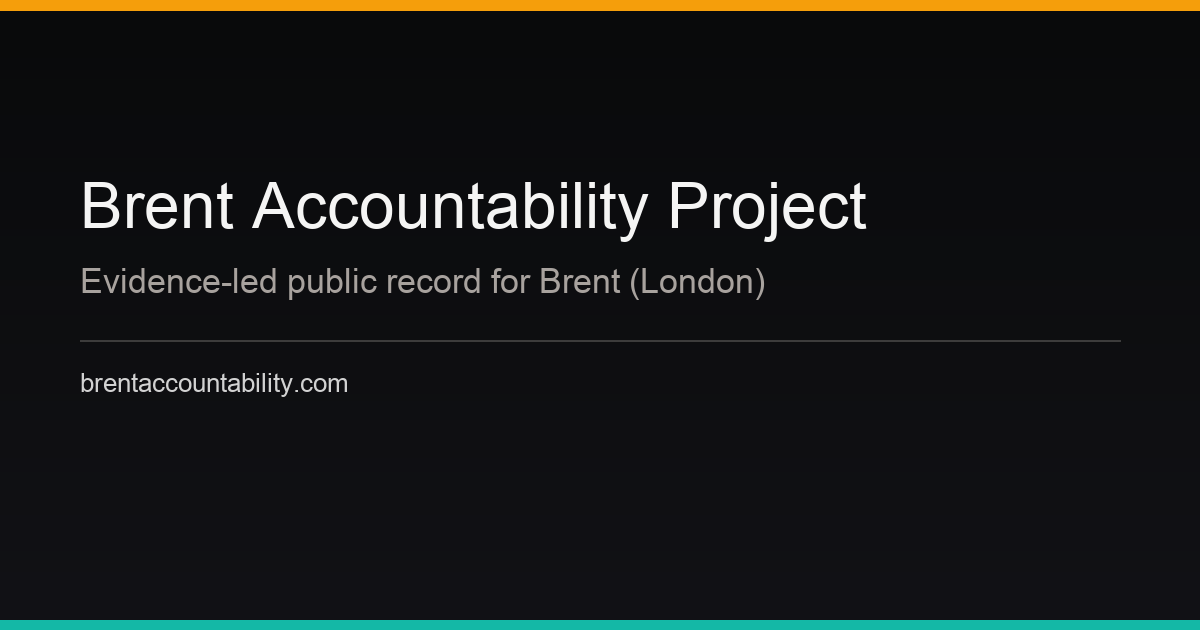 The Brent Record | Analysis & Investigations | Brent Accountability Project